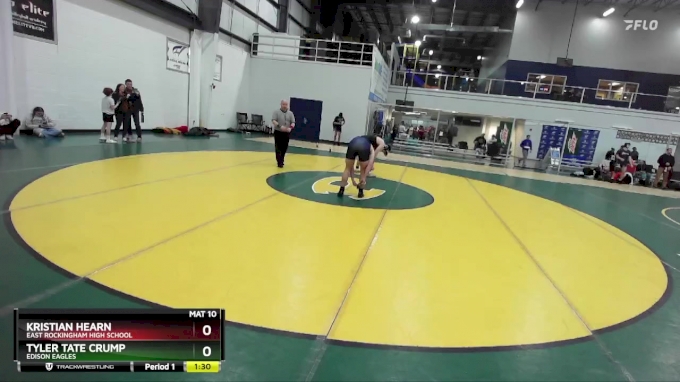 178 lbs Cons. Round 1 - Kristian Hearn, East Rockingham High School vs ...