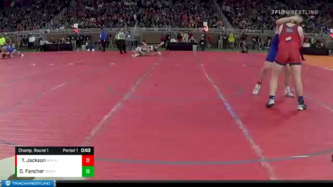 D2-285 lbs Champ. Round 1 - Trent Jackson, Madison Heights Lamphere vs ...