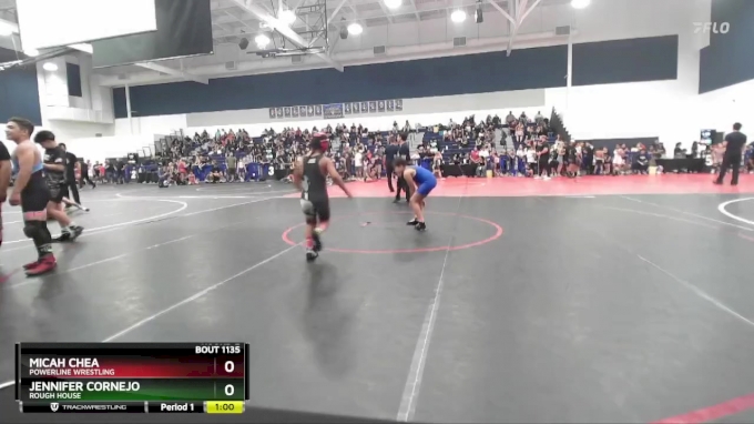 98-108 lbs Round 2 - Micah Chea, Powerline Wrestling vs Jennifer ...