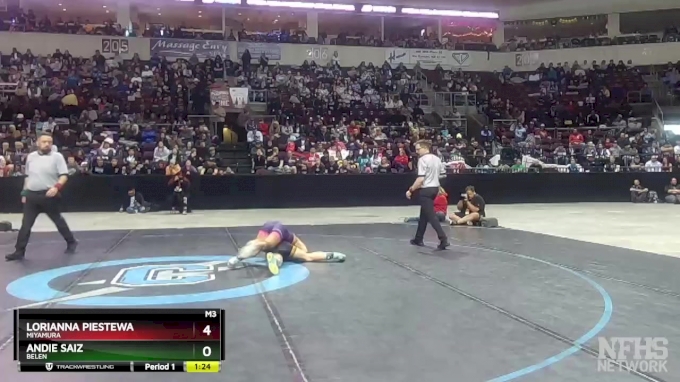 5A 114 lbs 1st Place Match - Anthony Lopez, Volcano Vista vs Marcus ...
