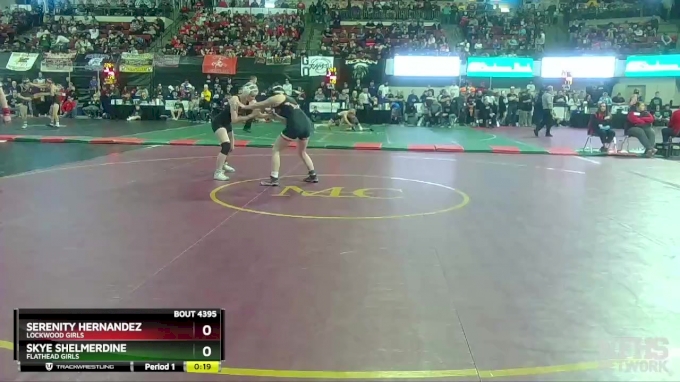 G - 114 lbs Cons. Round 5 - Serenity Hernandez, Lockwood Girls vs Skye ...