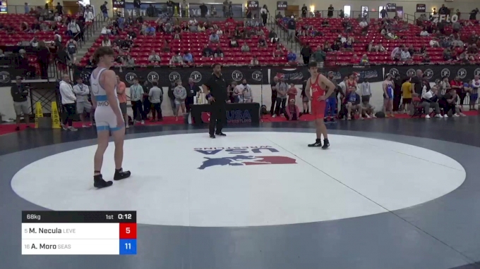 68 kg Cons 8 #2 - Mihai Necula, Level Up Wrestling Center vs Andrew ...
