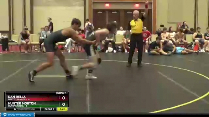 167 lbs Round 4 (6 Team) - Dan Rella, Bitetto Trained vs Hunter Morton ...