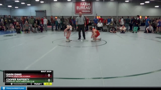 97 lbs Champ. Round 1 - Gavin Ennis, Scanlan Wrestling Academy vs ...