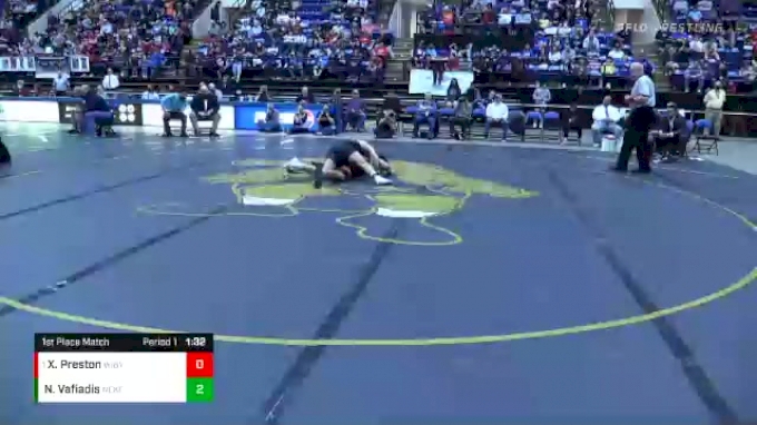3 - 160 lbs 1st Place Match - Xavier Preston, William Byrd vs Nicholas ...