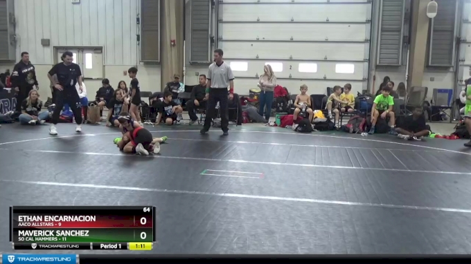 64 lbs Round 1 (6 Team) - Ethan Encarnacion, AACO Allstars vs Maverick ...