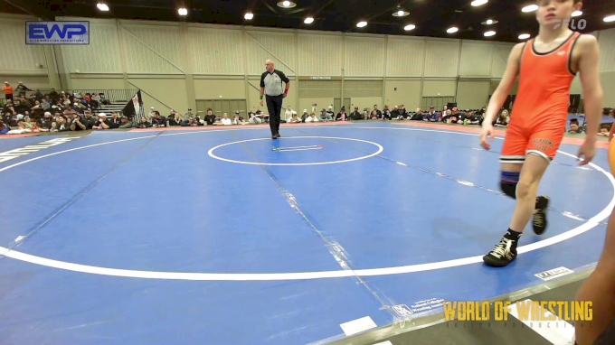 80 lbs Final - Nathan Cruz, Oklahoma Elite 9U vs Rogan Hunter ...
