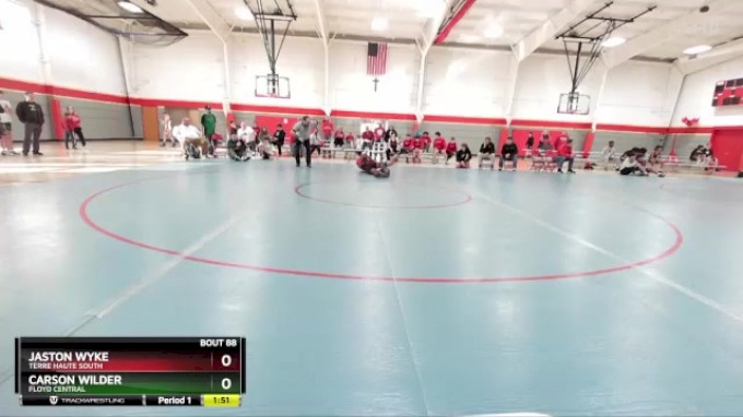 157 lbs Champ. Round 2 - Carson Wilder, Floyd Central vs Jaston Wyke ...
