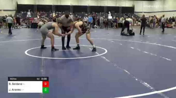 182 lbs Prelims - Brian Soldano, NJ vs James Araneo, NY