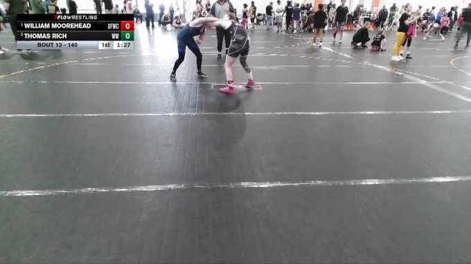 140 lbs Round 1 - William Moorehead, Sly Fox Wrestling Club vs Thomas ...