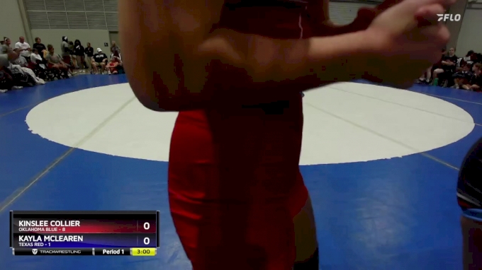 100 lbs Round 2 (6 Team) - Destiny Jones, Oklahoma Blue vs Alejandra ...