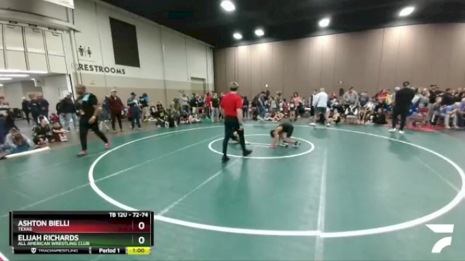 72-74 lbs Round 3 - Elijah Richards, All American Wrestling Club vs ...