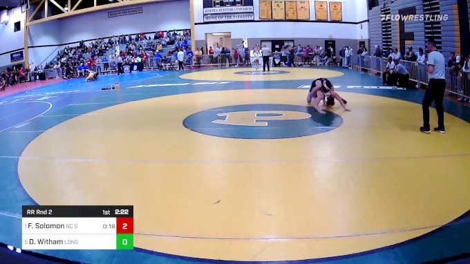 149B lbs Rr Rnd 2 - Finn Solomon, NC State vs Drew Witham, Long Island