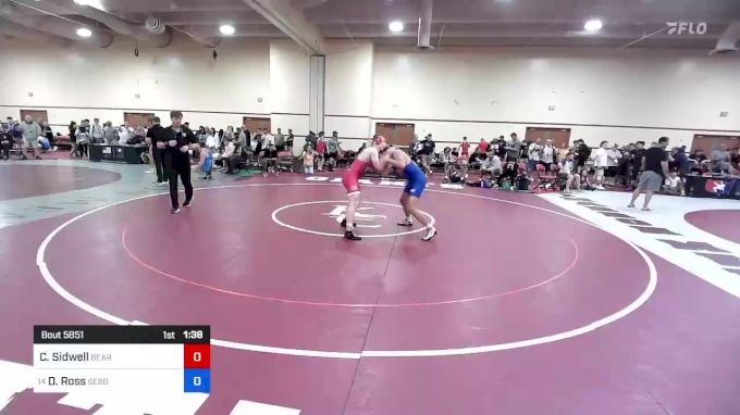 80 kg Cons 16 #1 - Cal Sidwell, Bear Cave Wrestling Club vs Damarion ...