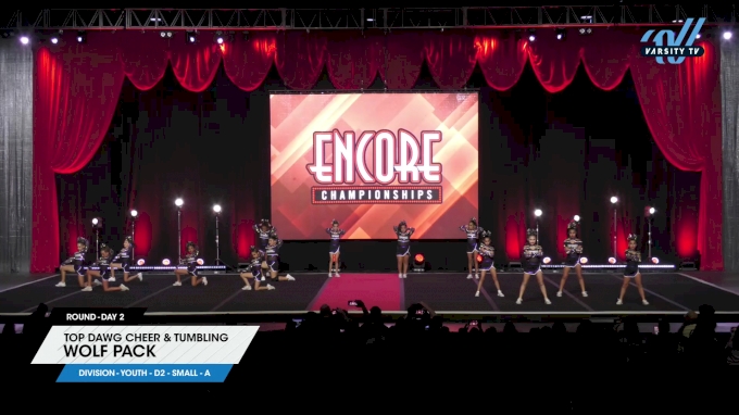 Top Dawg Cheer & Tumbling - Wolf Pack [2023 L2 Youth - D2 - Small - A ...
