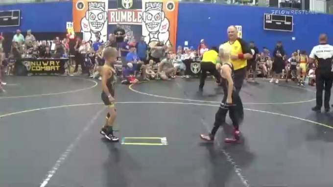 47 lbs Semis & 1st Wrestleback (8 Team) - Spencer Mattson, Funky Fire ...
