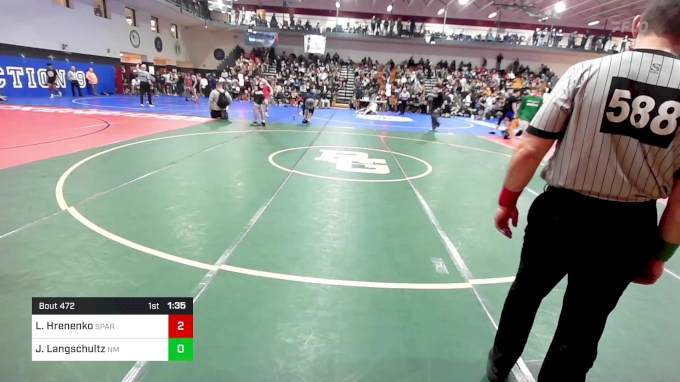138 lbs Consi Of 16 #2 - Logan Hrenenko, Sparta vs Joe Langschultz, New ...