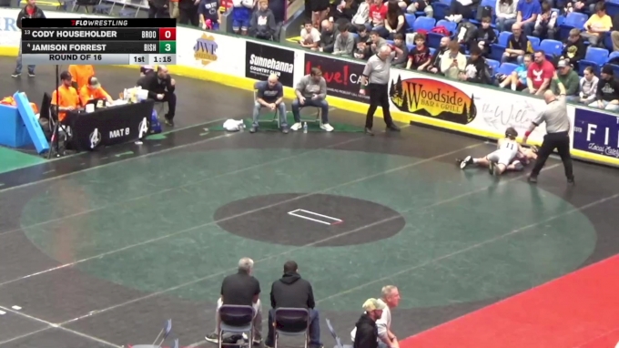 110 lbs Round Of 16 - Cody Householder, Brookville vs Jamison Forrest ...