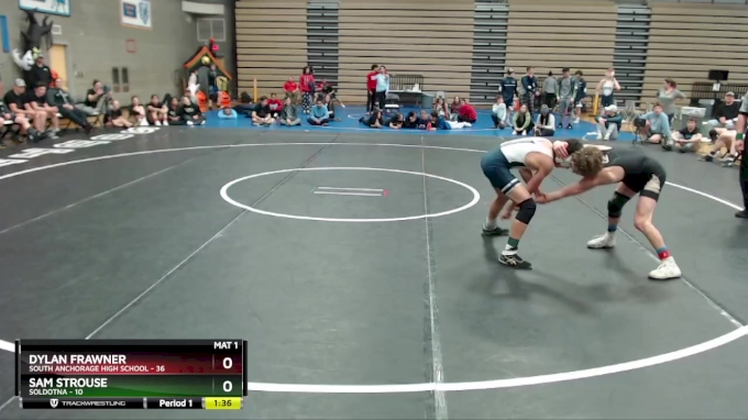 103 lbs Round 7: 3:00pm Sat. - Dylan Frawner, South Anchorage High ...