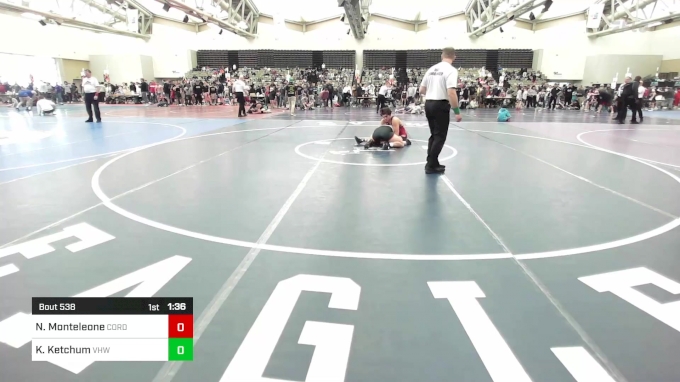 157-A lbs Quarterfinal - Nick Monteleone, Cordoba Trained vs Kris ...