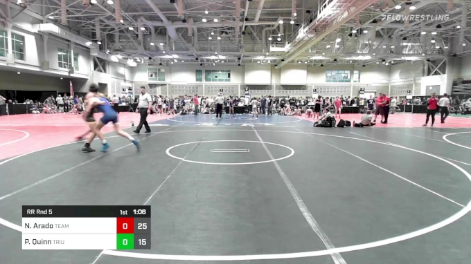 127 lbs Rr Rnd 5 - Nicholas Arado, Team Diamond Fish vs Parker Quinn ...