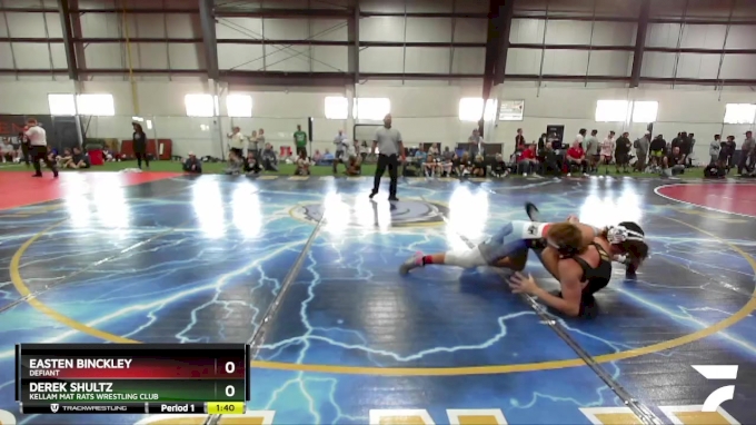 160 lbs Quarterfinal - Derek Shultz, Kellam Mat Rats Wrestling Club vs ...