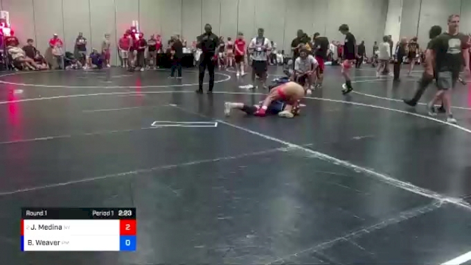 152 lbs Round 1 - Jayden Medina, New York vs Brock Weaver, Camden County High School Wrestling