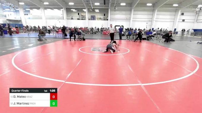 112 lbs Quarterfinal - Devon Mateo, Krazy Monkey WC vs Jovani Martinez ...