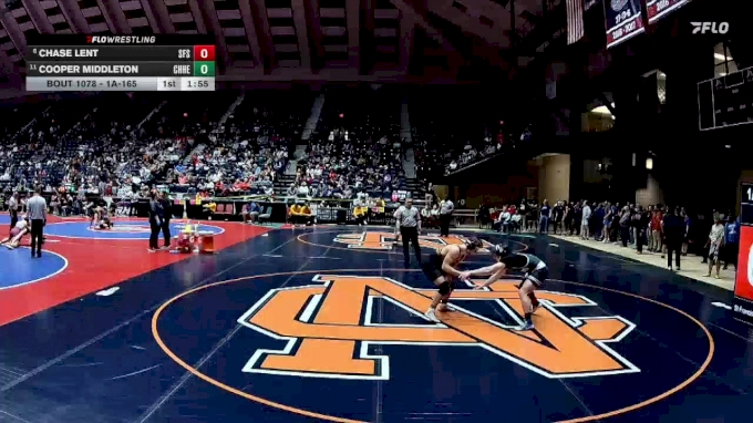 1A-165 lbs Champ. Round 1 - Cooper Middleton, Christian Heritage vs ...