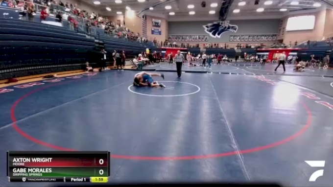 144 lbs 7th Place Match - Gabe Morales, Dripping Springs vs Axton ...