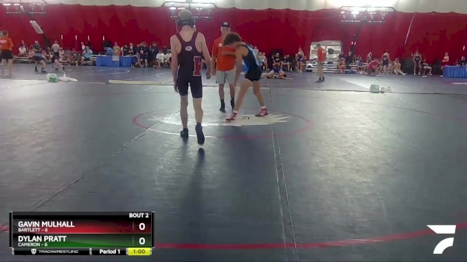 120 lbs Round 1 (4 Team) - Gavin Mulhall, Bartlett vs Dylan Pratt, Cameron