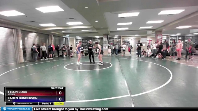 132 lbs 2nd Place Match - Kaden Bunderson, J.E.T. vs Tyson Cobb, Weiser