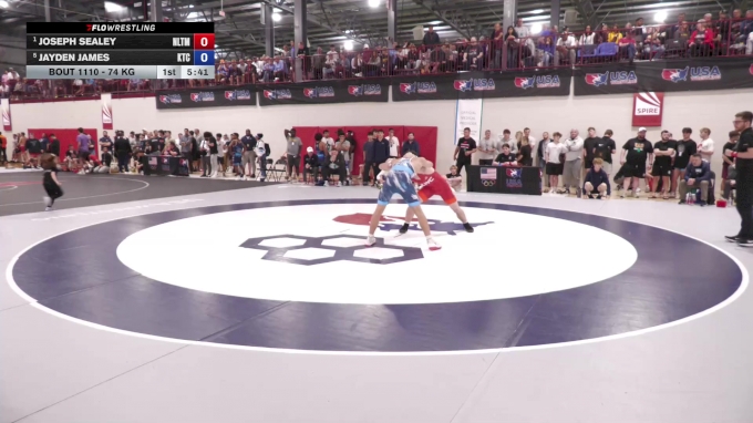 74 kg Semis - Joseph Sealey, NLWC/TMWC vs Jayden James, KD Training Center