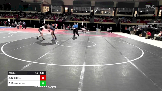 165 lbs Round Of 64 - Xavier Giles, Green Farms Academy vs Drake Bowers ...
