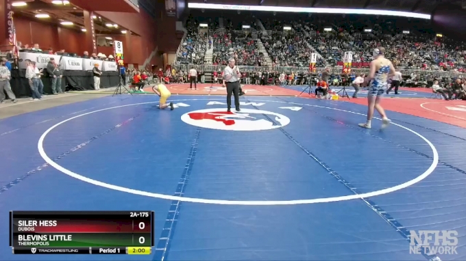2A-175 lbs Champ. Round 1 - Siler Hess, Dubois vs Blevins Little ...