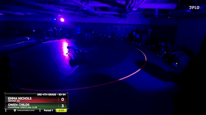 50-54 lbs Round 1 - Emma Nichols, Defiant WC vs Owen Childs, Champions ...