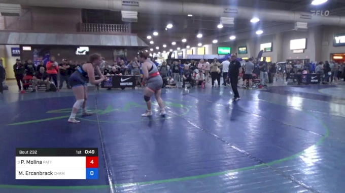 235 lbs Rnd Of 16 - Phoenix Molina, Patton Trained WC vs Macee ...