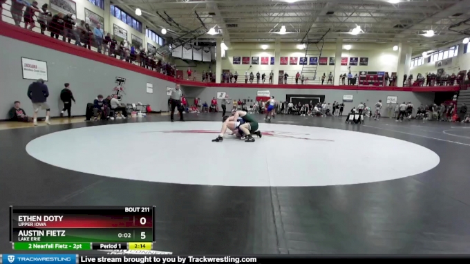 149 lbs Champ. Round 2 - Austin Fietz, Lake Erie vs Ethen Doty, Upper Iowa
