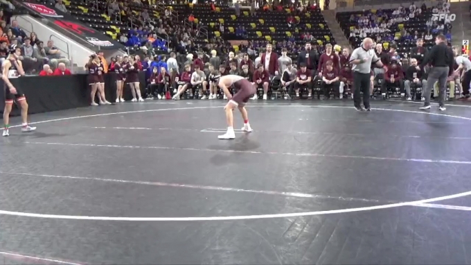 120 lbs Quarterfinal - Landon Allen, Independence vs Nate Weber, West ...