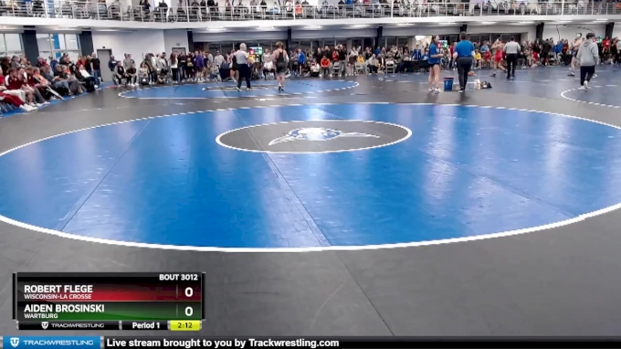Elite 165 lbs Champ. Round 1 - Robert Flege, Wisconsin-La Crosse vs ...
