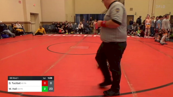 75 lbs Rr Rnd 1 - Donovan Tucibat, Partner Trained K-8 vs Walker Hall ...