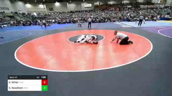 126 lbs Round Of 32 - Kalyb Miller, Escalon Wrestling vs Spencer ...