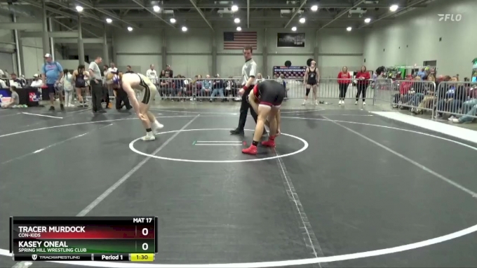 215 lbs Quarterfinal - Tracer Murdock, Con-Kids vs Kasey Oneal, Spring ...