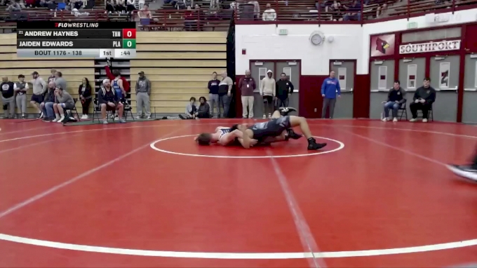 138 lbs Champ. Round 2 - Andrew Haynes, Terre Haute North vs Jaiden ...