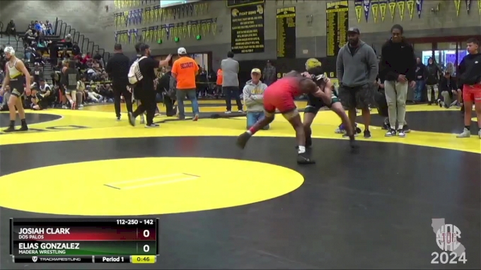 142 Lbs Cons Round 4 Josiah Clark Dos Palos Vs Elias Gonzalez Madera Wrestling