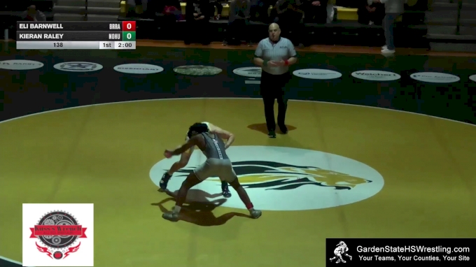 138 lbs Kieran Raley, North Hunterdon vs Eli Barnwell, Bridgewater-Raritan