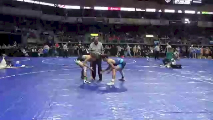 115 lbs Quarterfinal - Kaden Weber, CIWC Team Intensity vs Mason ...