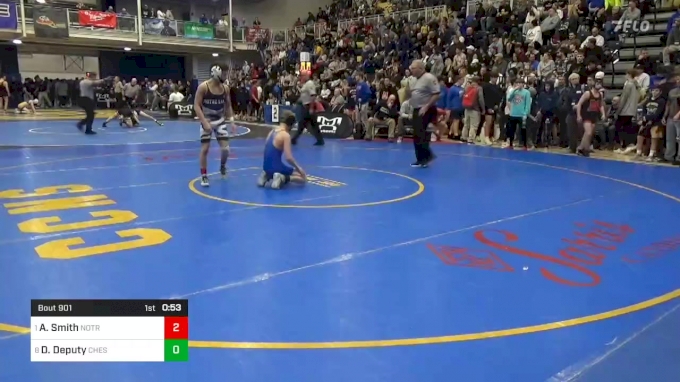 107 lbs Qtr-finals - Ayden Smith, Notre Dame GP vs Dominic Deputy ...