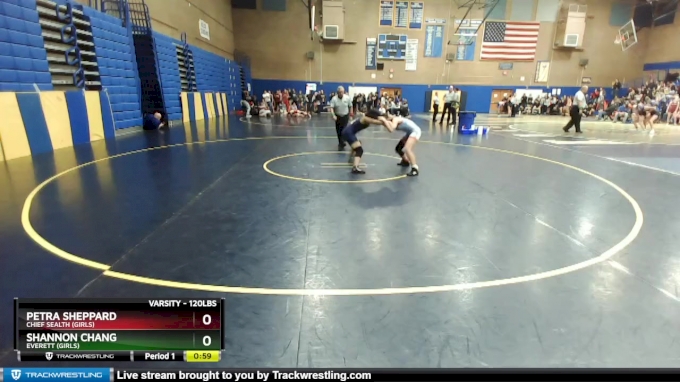 120lbs Cons. Round 4 - Shannon Chang, Everett (Girls) vs Petra Sheppard ...