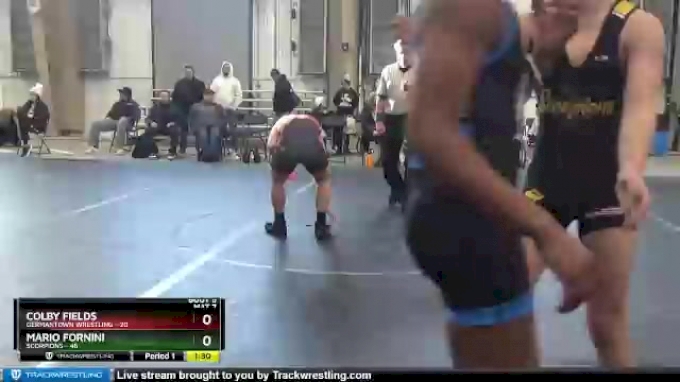 140 lbs Round 2 (6 Team) - Colby Fields, Germantown Wrestling vs Mario ...